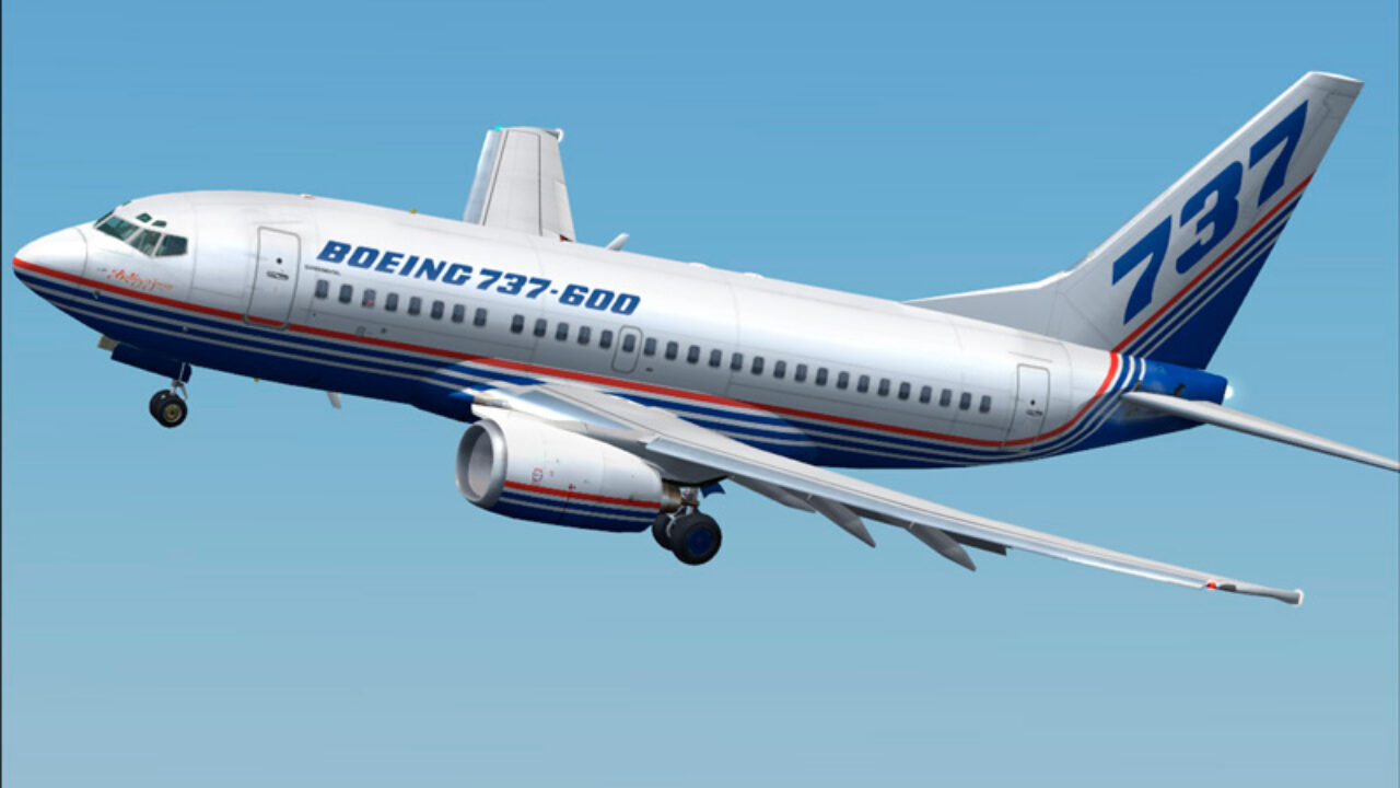 Boeing 737 600 Destination Charter Flight 149 Seater Jet Plane
